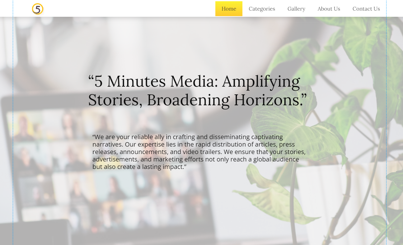 5 Minutes Media » Home